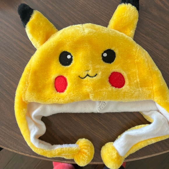 Pokemon | Accessories | Pikachu Furry Hat | Poshmark